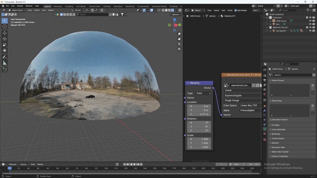 How To Make Hdri Dome For More Realistic Renders Blender Tutorial