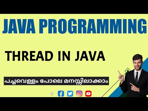 Thread Java Programming Malayalam Tutorial Youtube