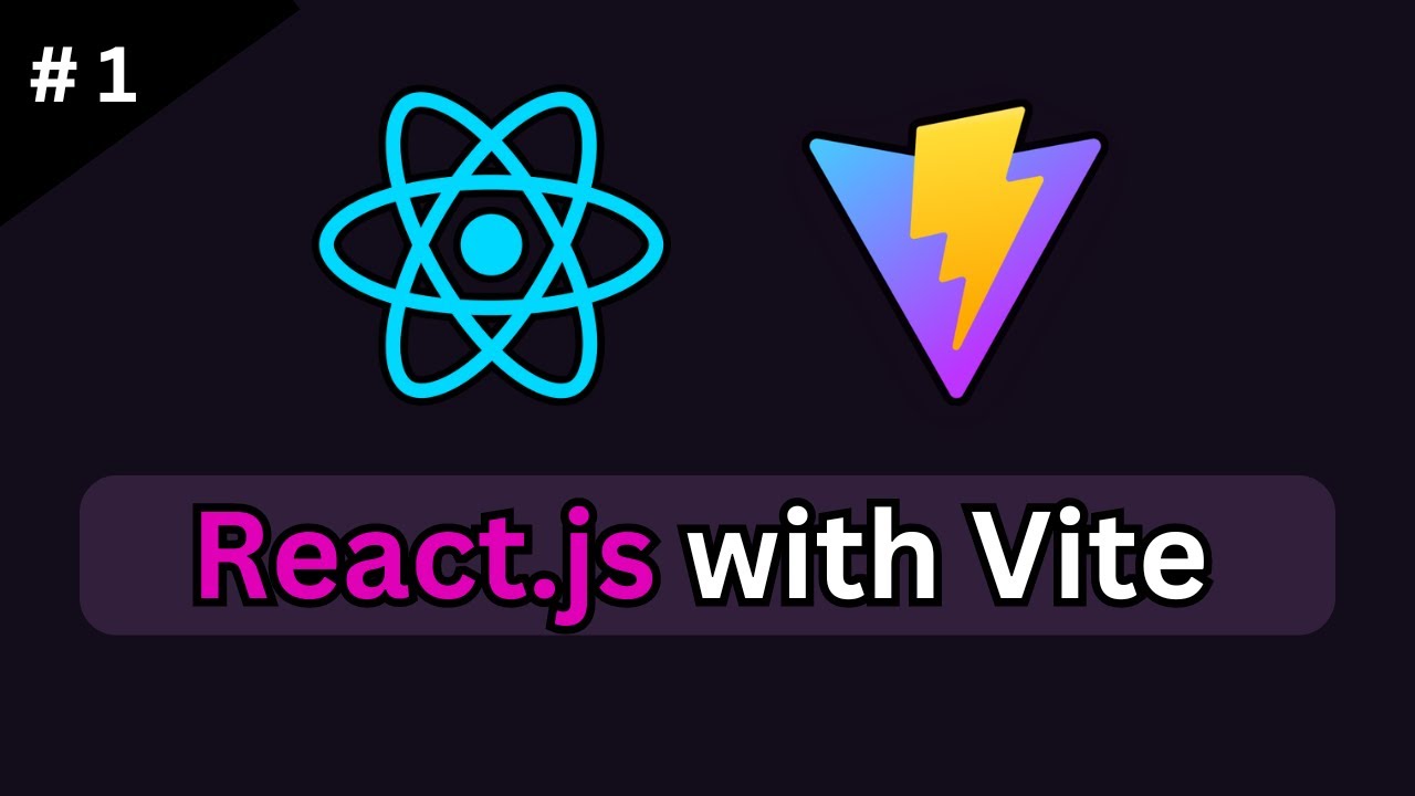 Create React Js App With Vite Getting Started Tutorial 1 Youtube