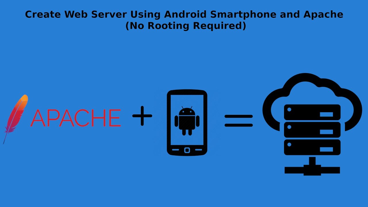 Create Web Server Using Android Smartphone And Apache Youtube