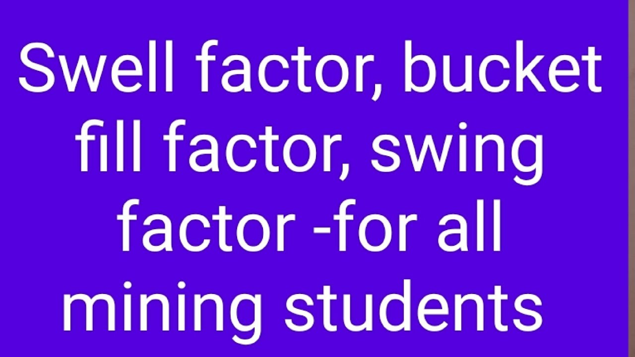 What Is Bucket Fill Factor At Maddison Helms Blog