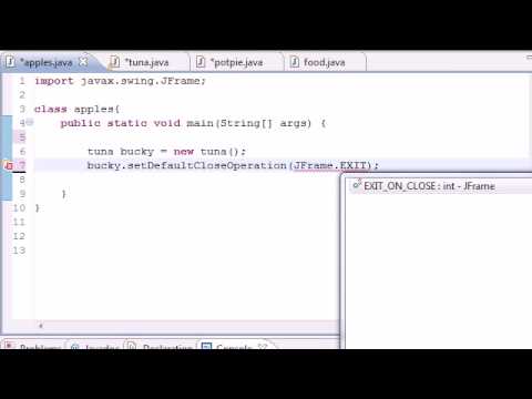 Java Programming Tutorial 54 Event Handler Program Lern 4 All