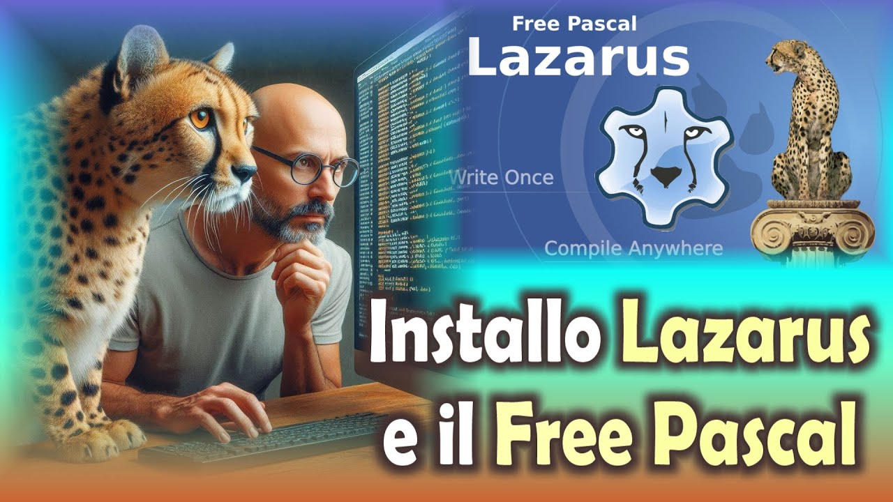 Installo Lazarus Sul Pc Free Pascal Youtube