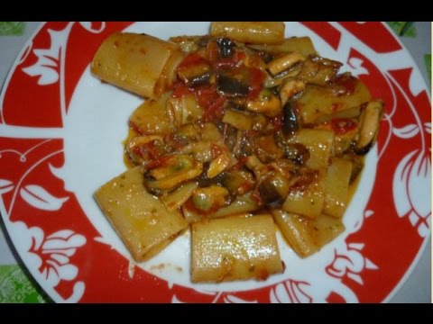 Paccheri Melanzane E Cozze Youtube