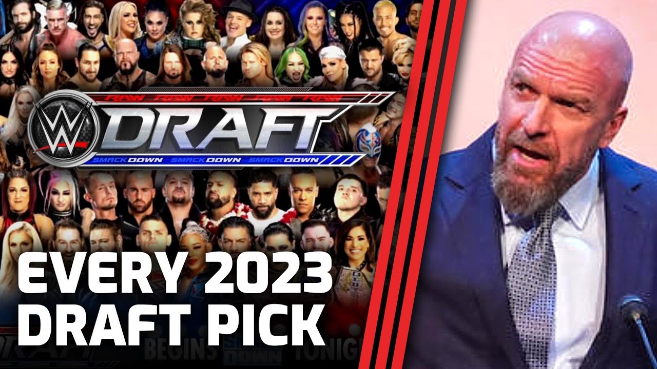 Every Wwe Draft 2023 Pick Analyzed Raw Smackdown Free Agent Rosters