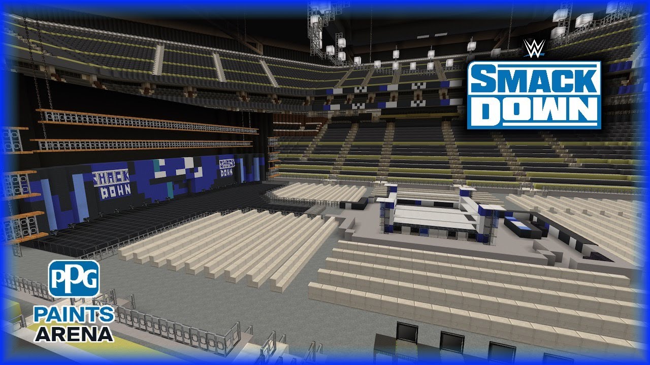 Wwe Smackdown 2024 Ppg Paints Arena Dpwnload Link Minecraft Youtube