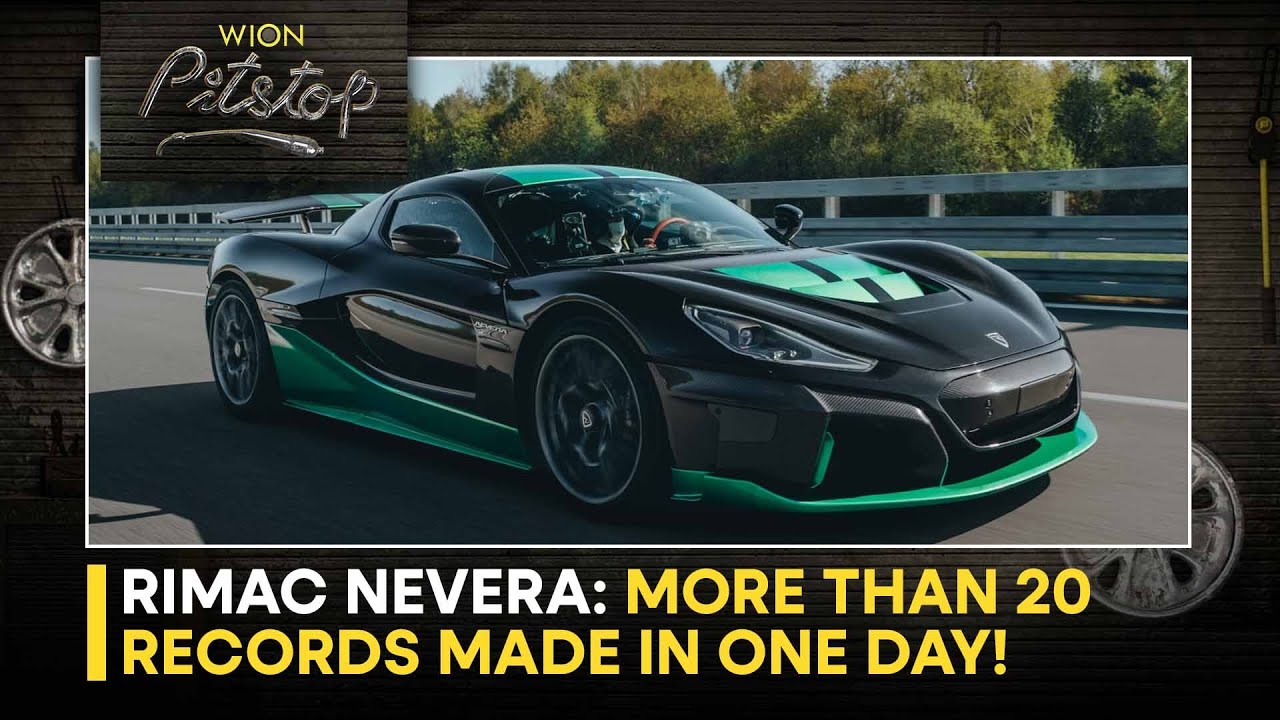 Rimac Nevera Electric Hypercar Sets 23 Performance World Records In A