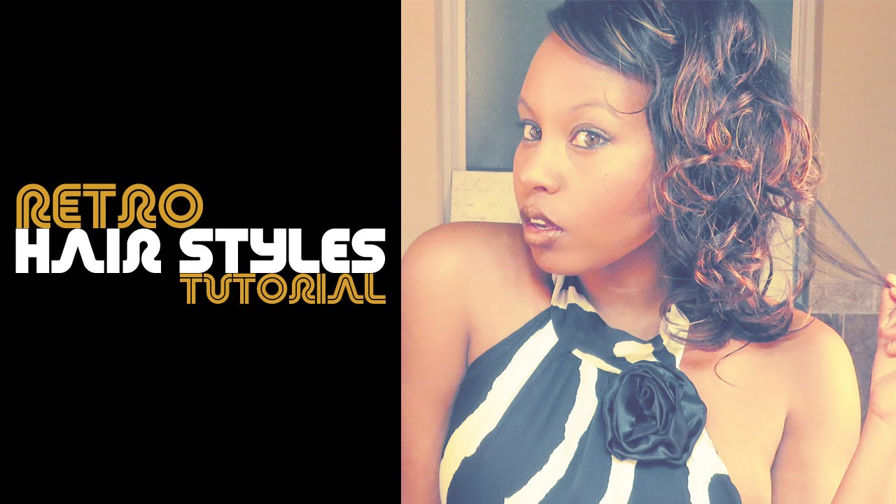 Retro Hair Style Tutorial Youtube