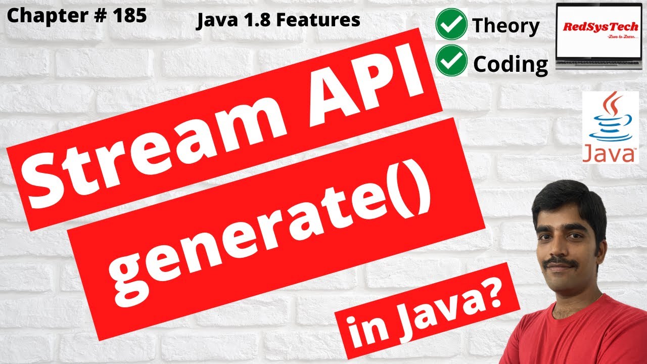 185 Generate Method In Stream Api Generate Java Streams