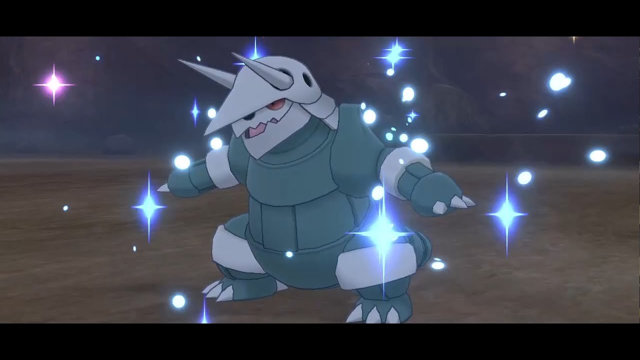 Pokémon Sword And Shield A Shiny Aggron Appeared Youtube