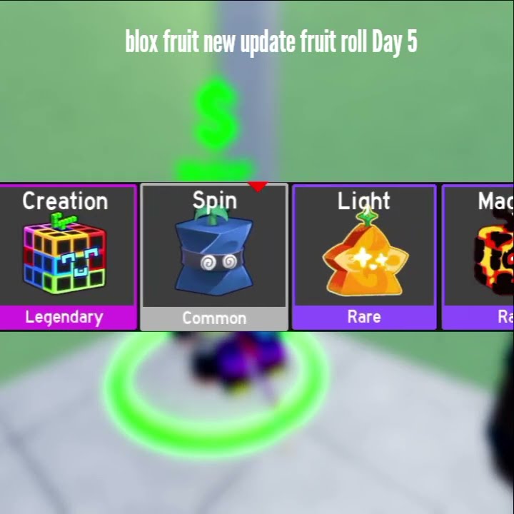 Blox Fruit New Update Fruit Roll Day 5 Youtube