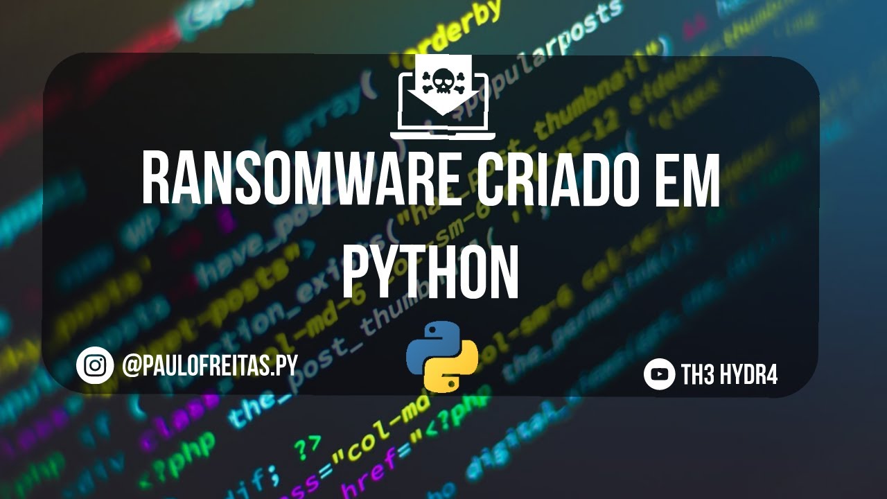 Code Review Ransomware Em Python Youtube