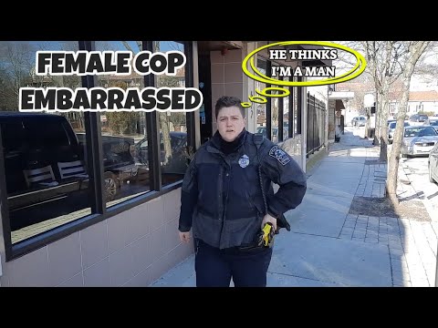 Female Cop Threatens Illegal Trespass Female Cop Gets Owned Youtube