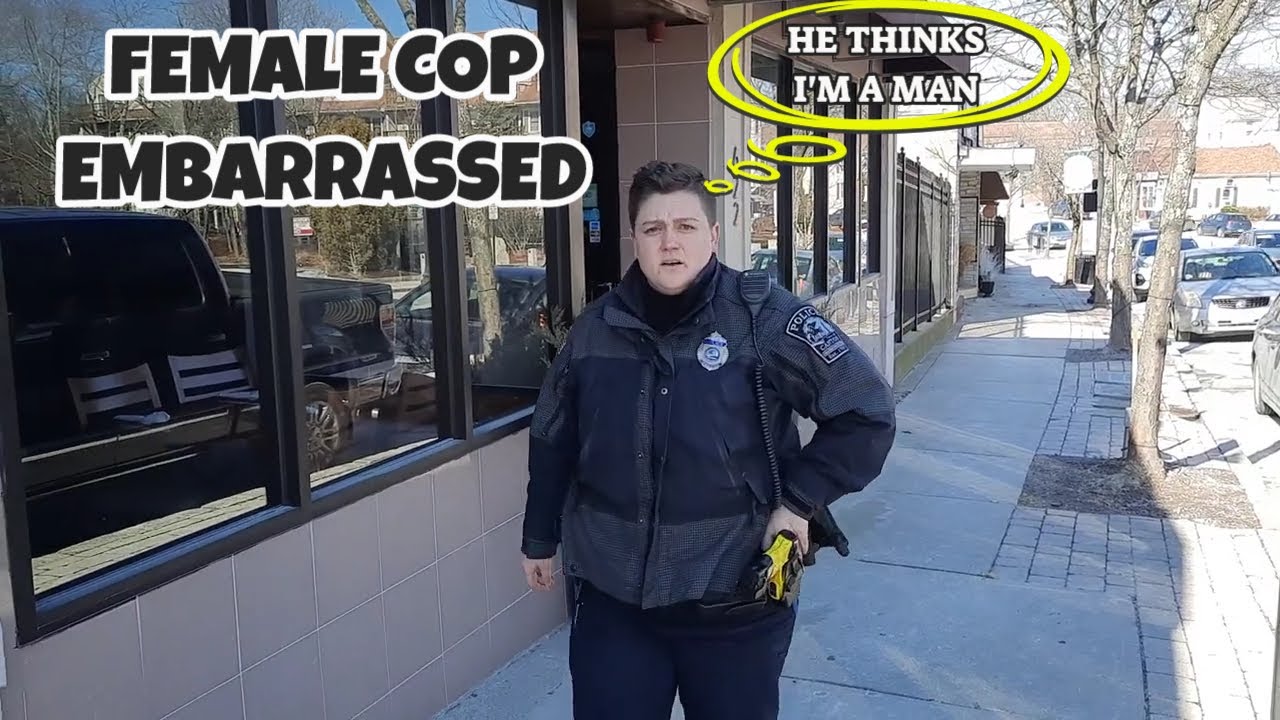 Female Cop Threatens Illegal Trespass Female Cop Gets Owned Youtube