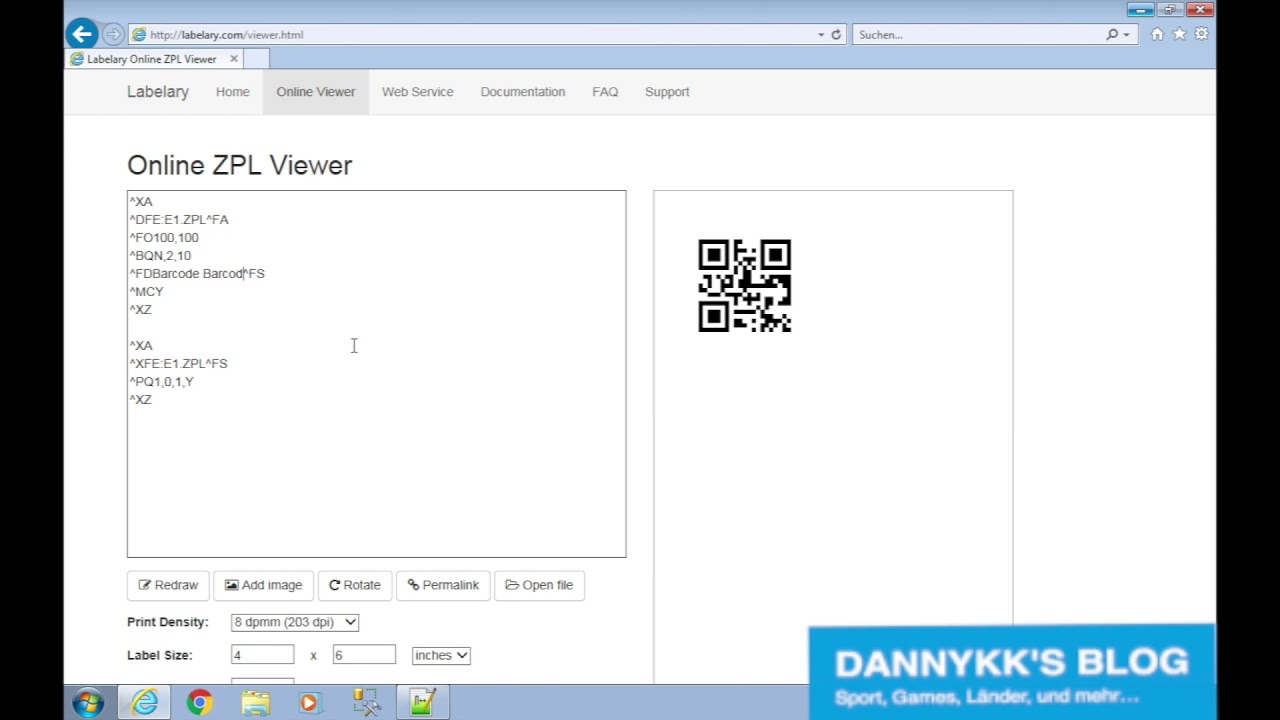 Create Qr Code Using Zpl Zebra Programming Language Printer 43 Off