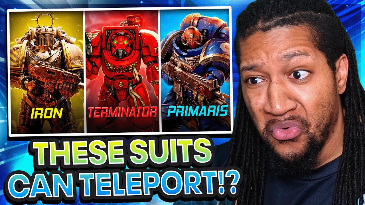 Every Single Space Marine Power Armour Type Explained Reaction