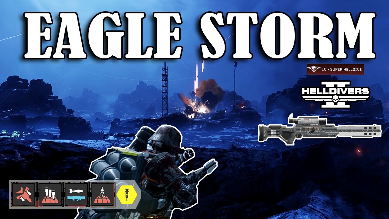 Helldivers 2 Eagle Storm Op Full Clear Solo Super Helldive