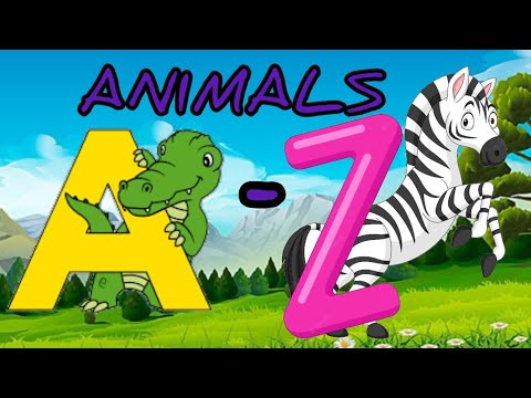 A Z Animals A For Alligatorрџђљ B For Bat рџ Animals Alphabets Abcd Abc
