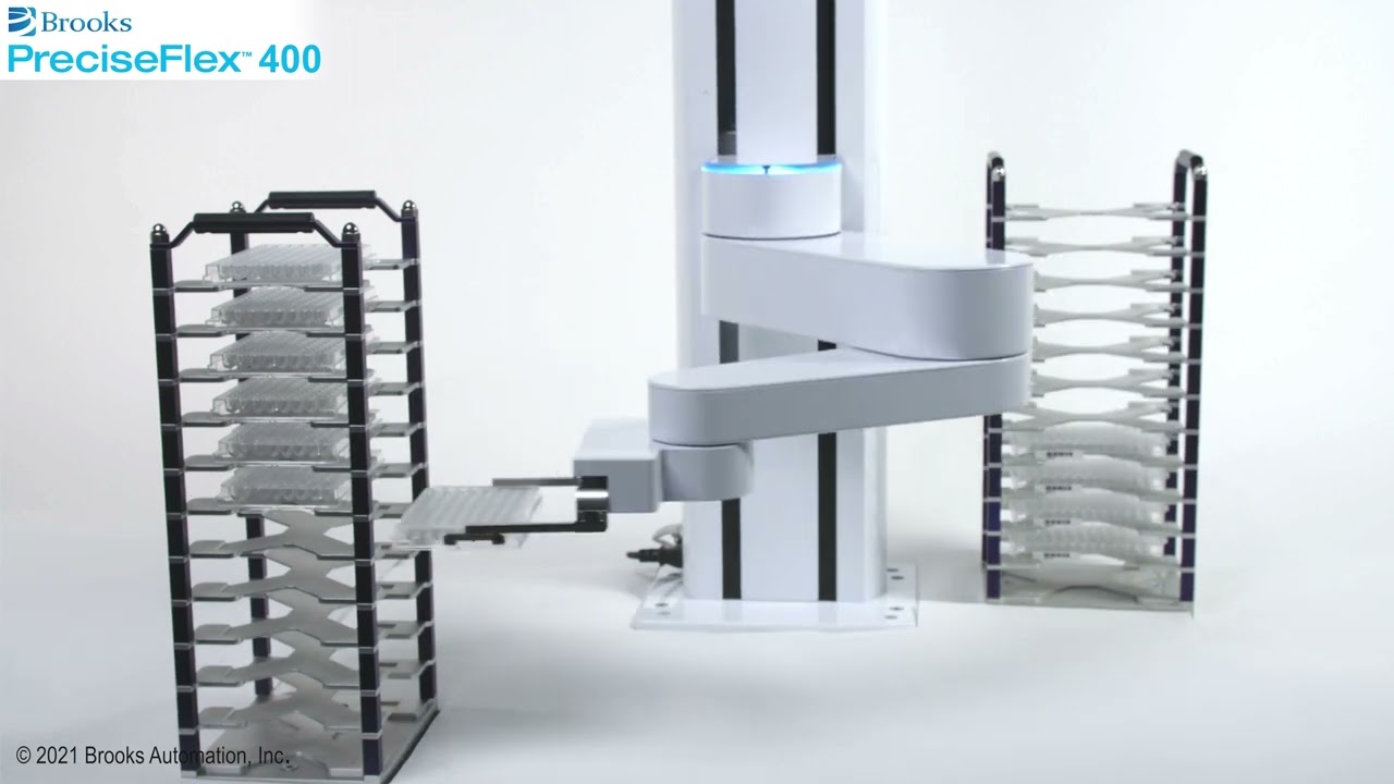 Brooks Preciseflex 400 Collaborative Robot Youtube