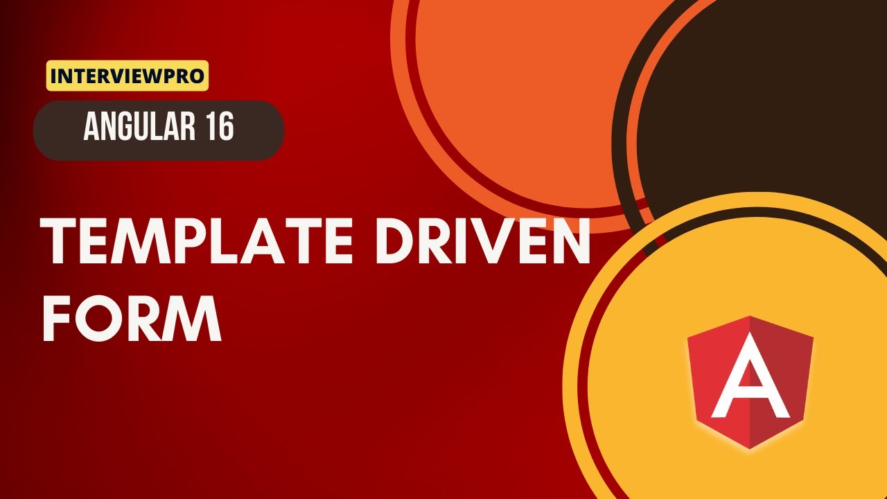 20 Angular 16 Template Driven Form Youtube