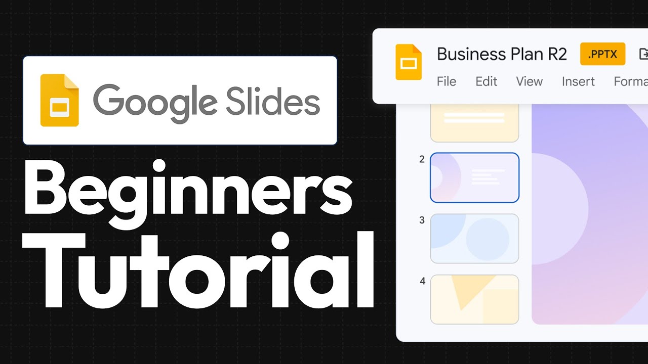 Google Slides Made Easy For Beginners Youtube