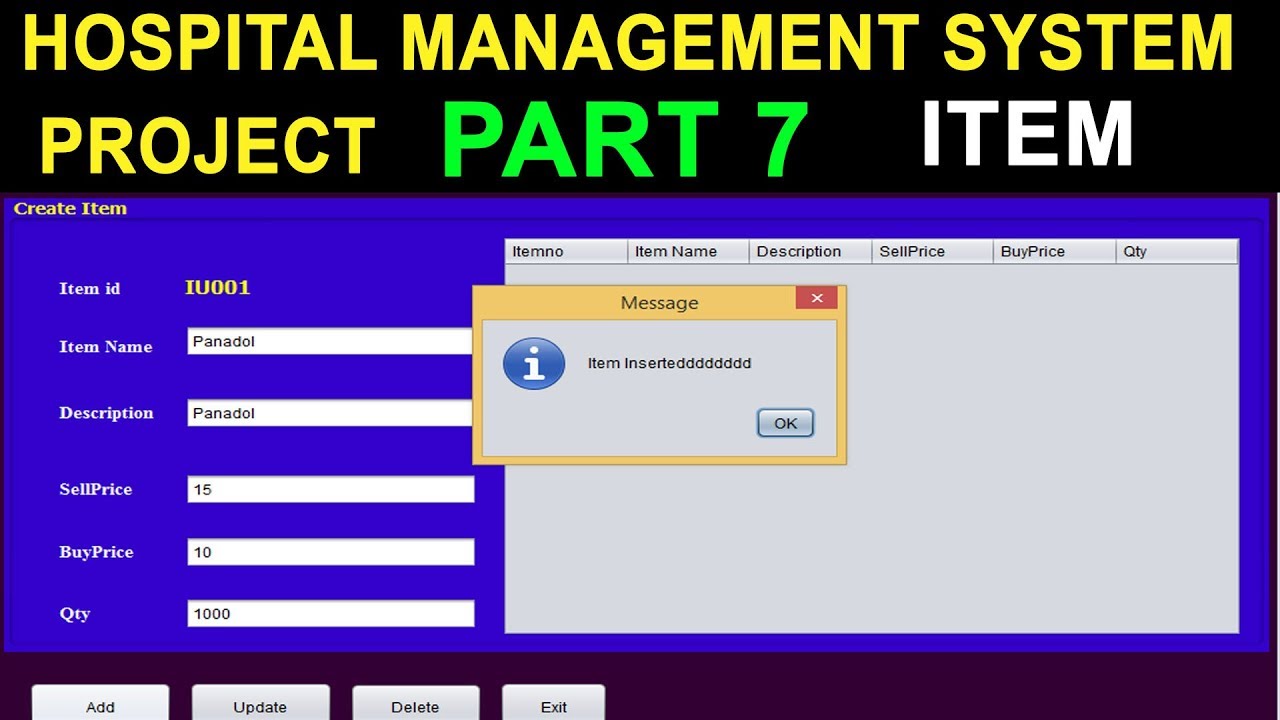 Hospital Management System Project In Java Gui Daxquiz