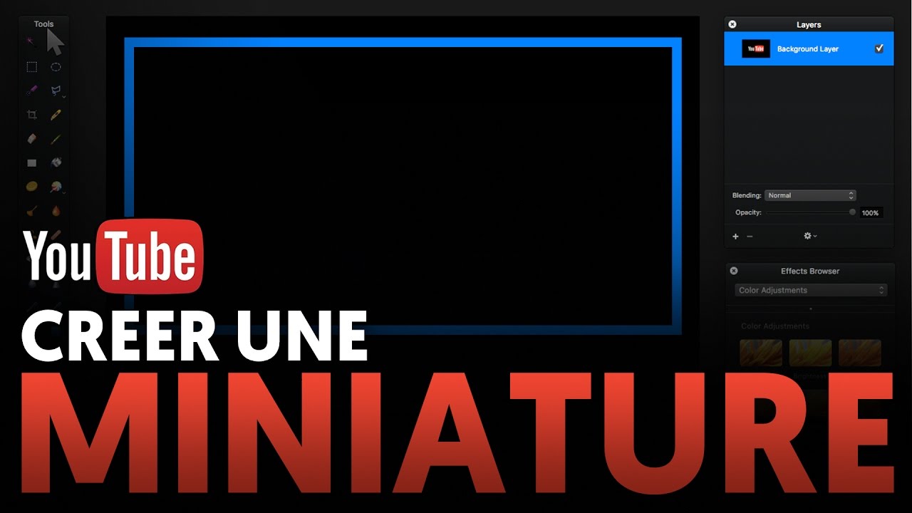 Créer Une Miniature Youtube En 3 Minutes Youtube