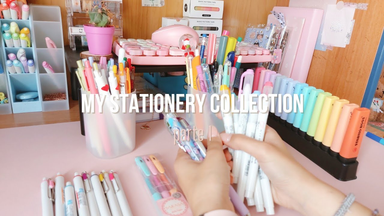 My Stationery Collection Part 1 Youtube
