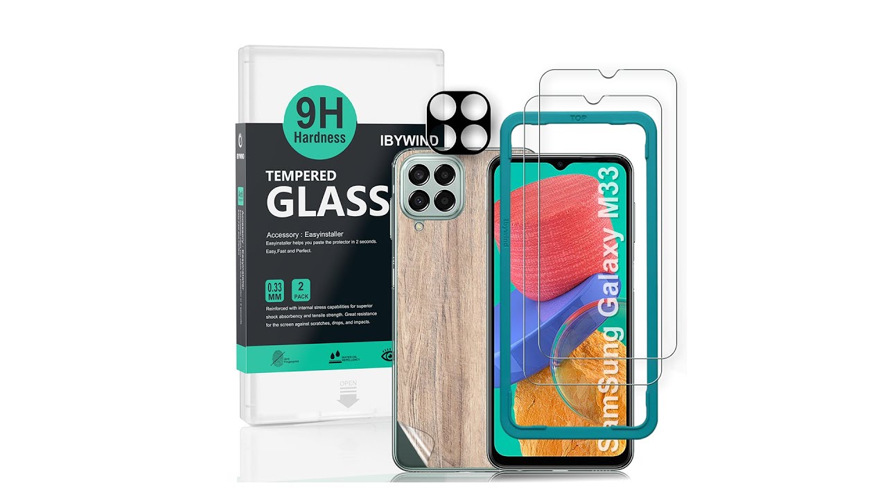 Samsung Galaxy M33 5g Tempered Glass Ibywind Protector Easy Install