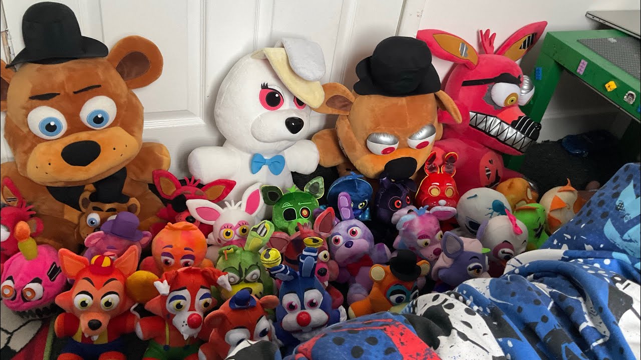 My Fnaf Plush Collection June Total 31 Plushies Youtube