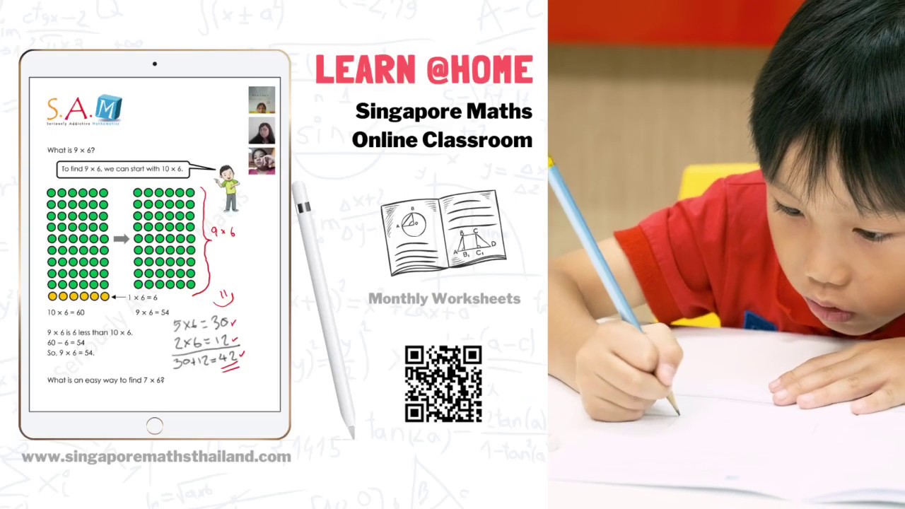S A M Singapore Maths Online Classroom Youtube