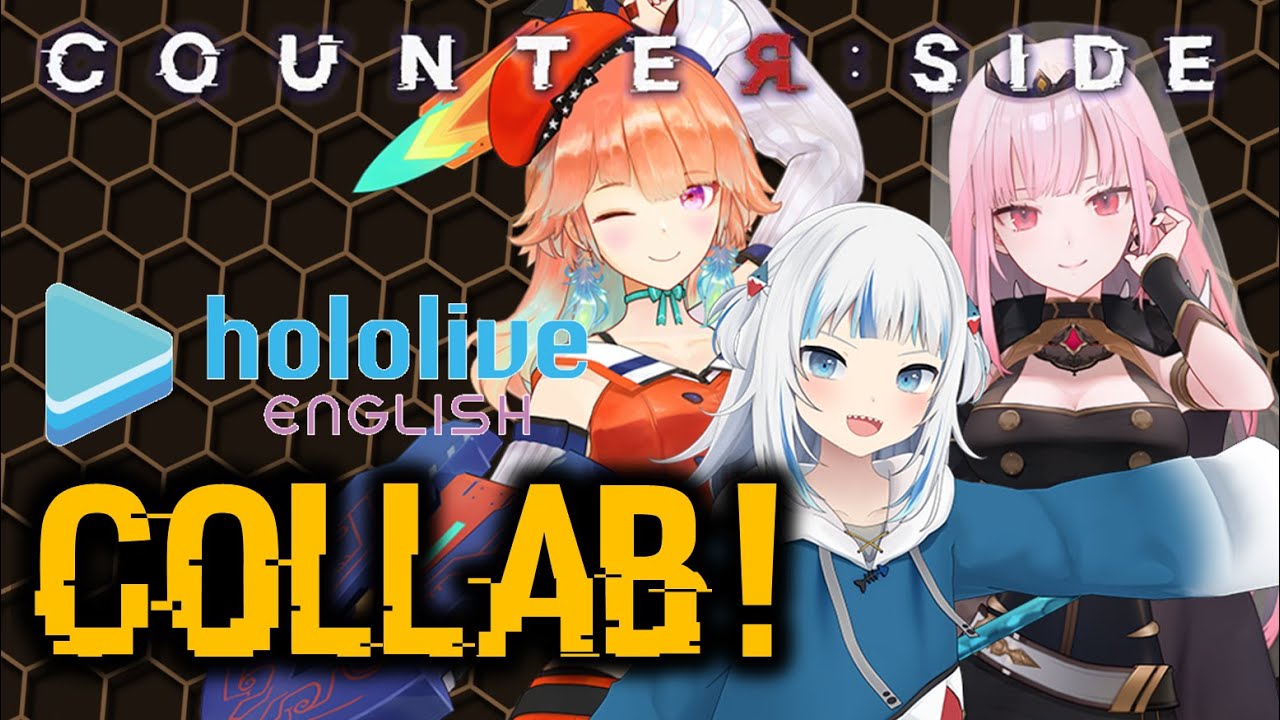 Hololive Collab For Global Confirmed Counterside Youtube