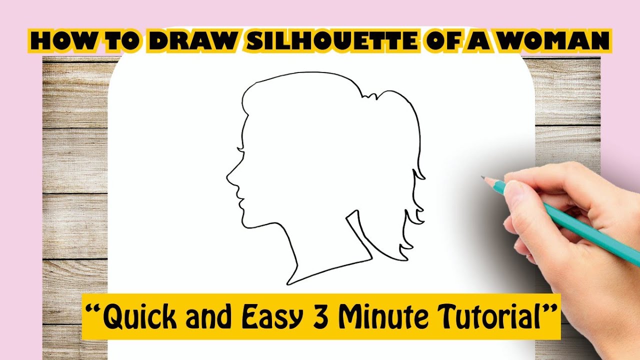 How To Draw A Female Body Silhouette