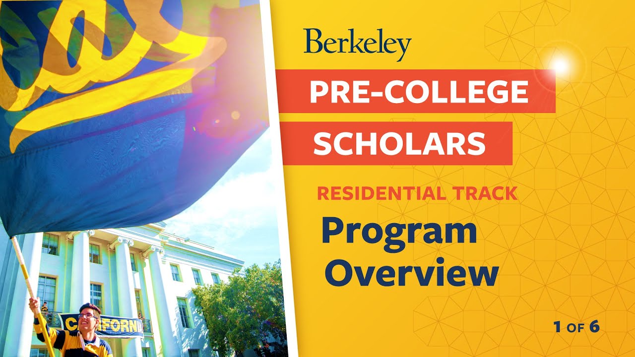 Video 1 Of 6 Uc Berkeley Pre College Scholars Program Residential