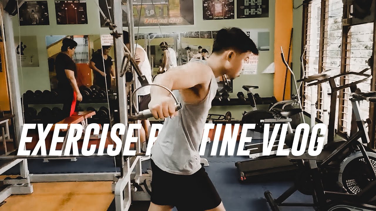 Exercise Routine Vlog Youtube