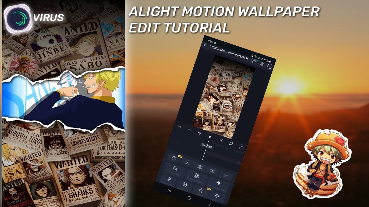 Alight Motion Wallpaper Edit Tutorial Youtube
