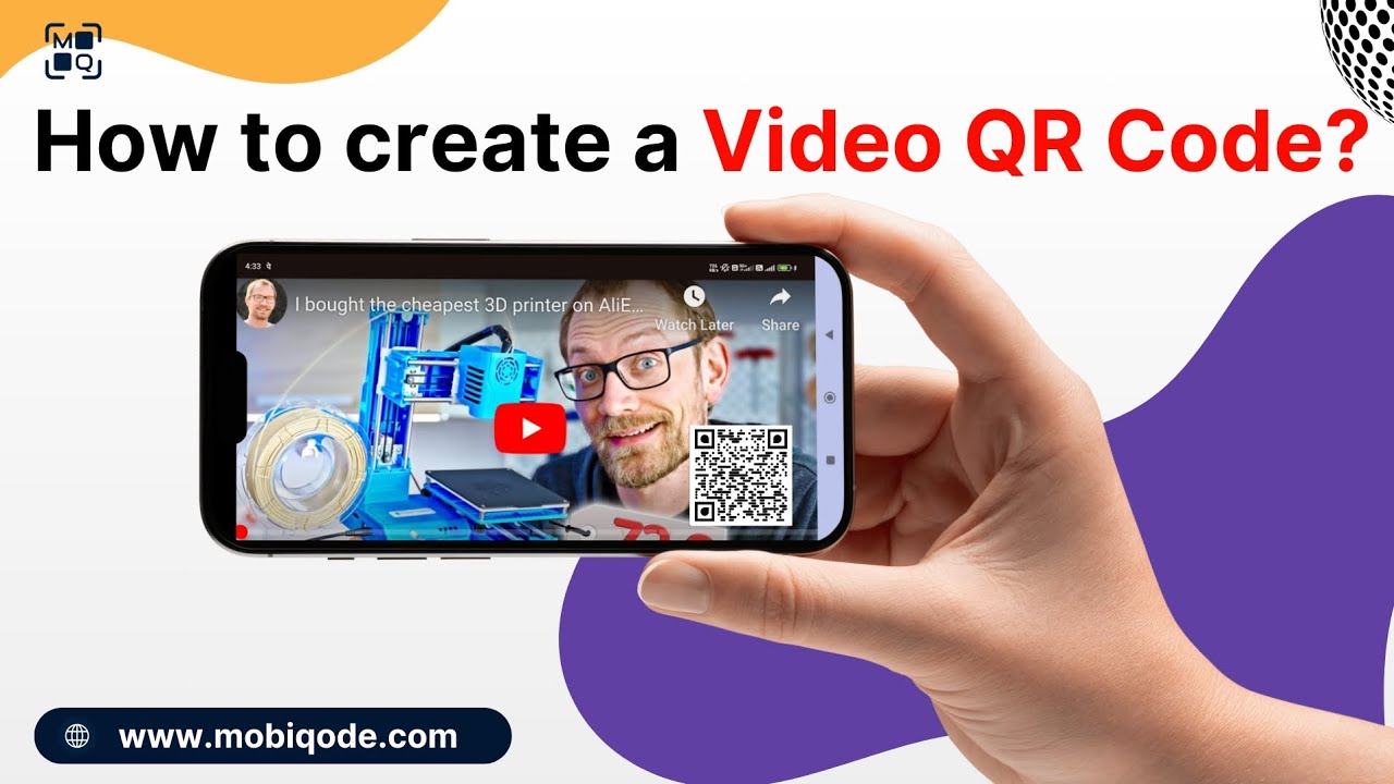 How To Create A Qr Code For Videos Make A Video Qr Code Using