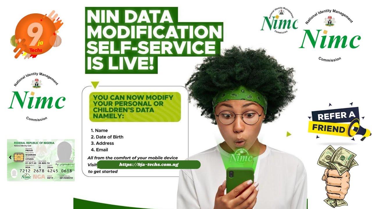 Update Your Nin Details From Anywhere Complete Guide Youtube