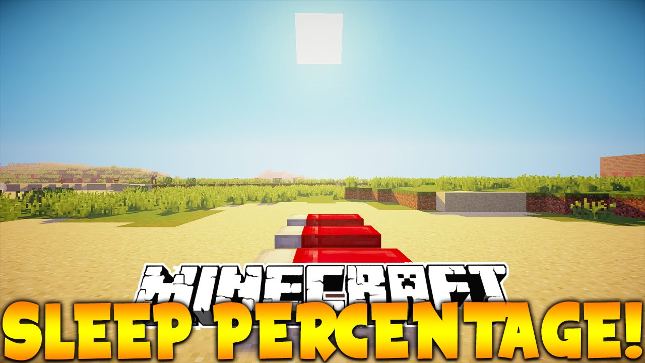 Minecraft Plugin Sleep Percentage Youtube