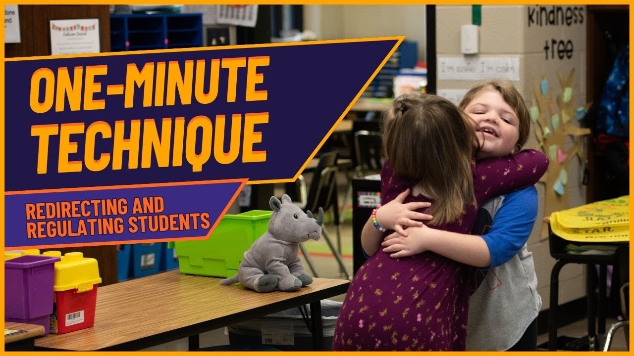 One Minute Teaching Technique Redirecting And Regulating Students