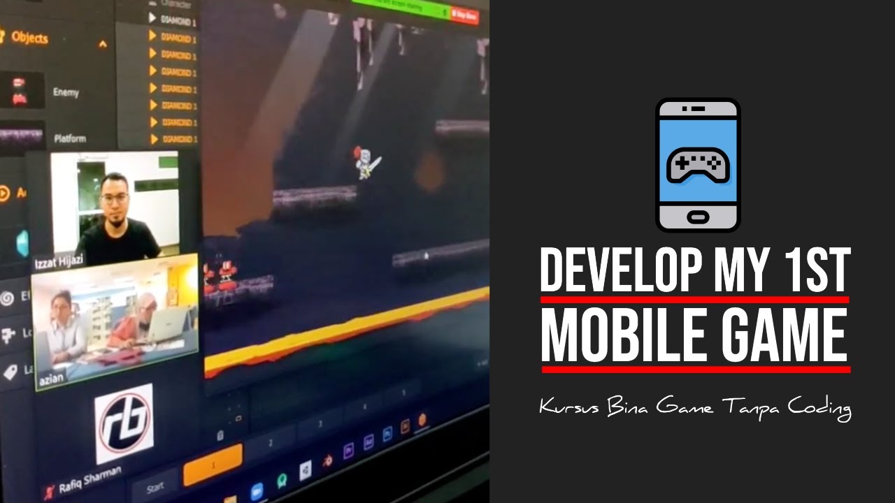 Kursus Buat Games Develop My 1st Game Youtube