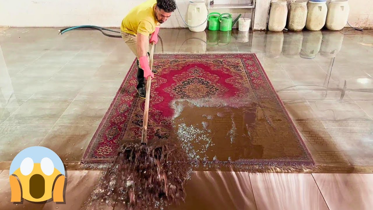 I Cleaned The World S Dirtiest Carpet Last Night Youtube