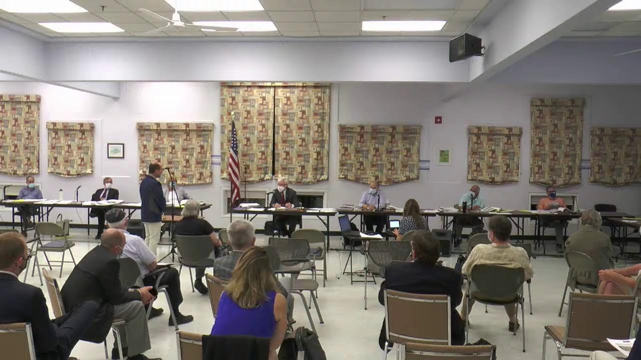 September 22 2021 Township Planning Board Meeting Youtube