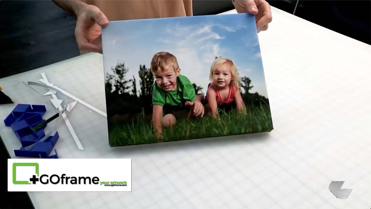 Goframe Canvas Stretching System Youtube