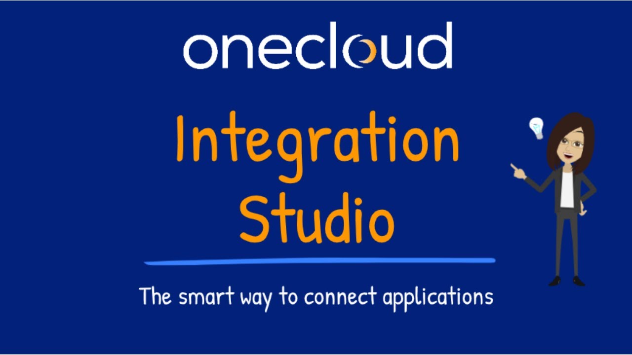 Onecloud Integration Studio Demo Youtube