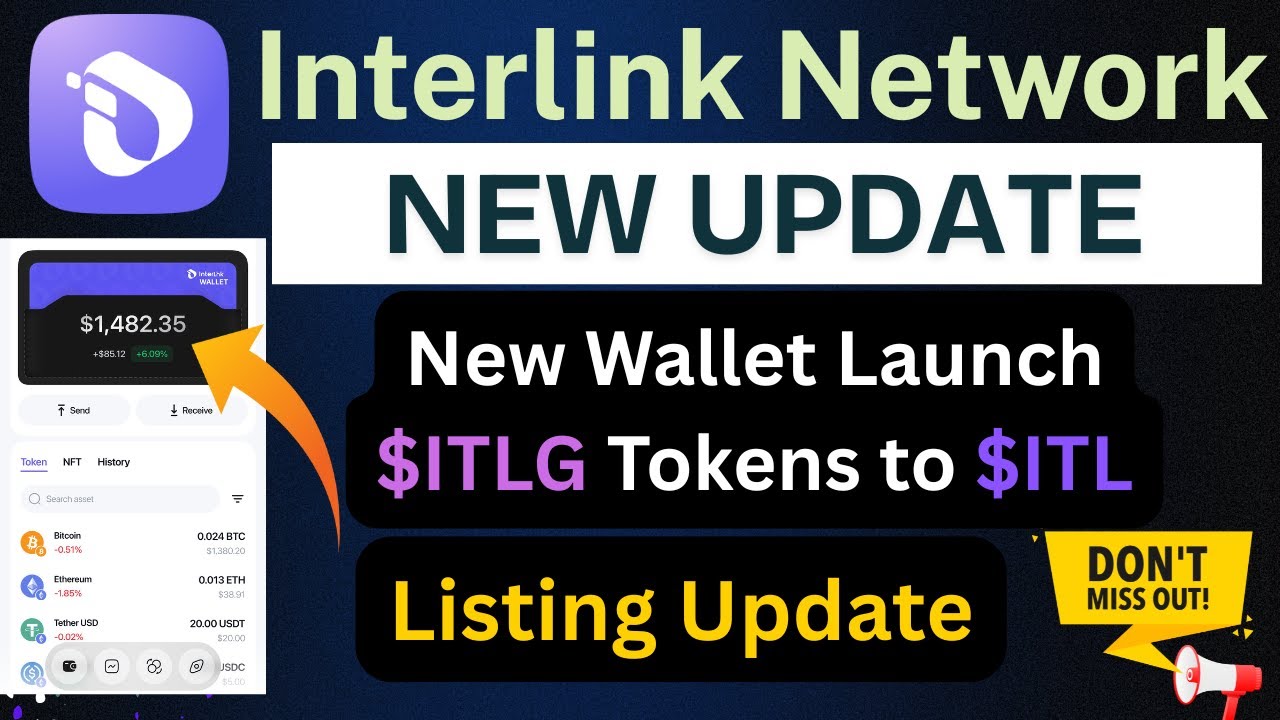 Interlink Network New Update Interlink Network Wallet Launch
