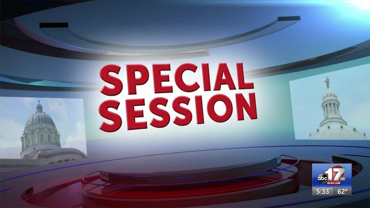 Missouri S Special Session Set To Start Wednesday Youtube