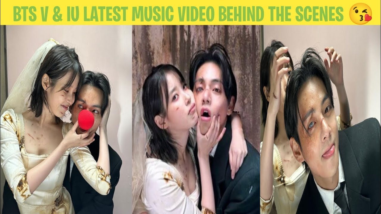 Bts V Iu Latest Music Video Behind The Scenes ёяшш Youtube