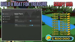 Roblox Build A Boat For Treasure Script Hub Infinite Gold Auto Farm ...