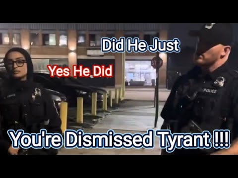 Cops Gets Dismissed By Well Informed Citizen Youtube